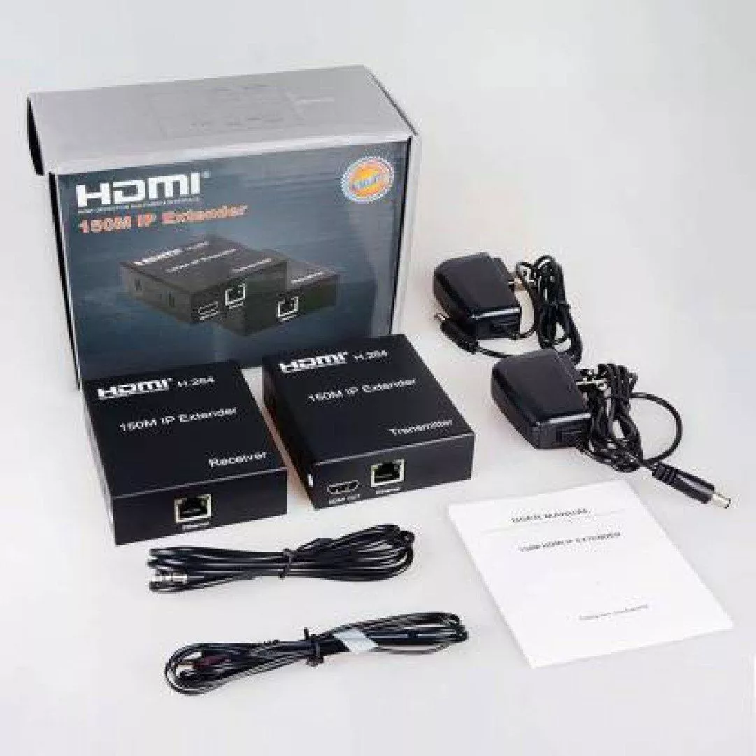 Cable HDMI Extender UTP 150m 1080p Infrarouge - Derb 3omar Boutique