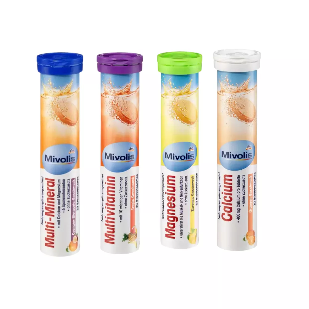 Pack Mivolis – 4 Tubes Multivitamines & Minéraux (Offre Spéciale ...
